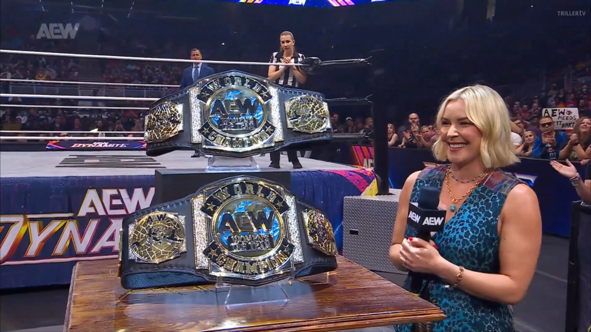 AEW Unveil Women's Tag Team Championships